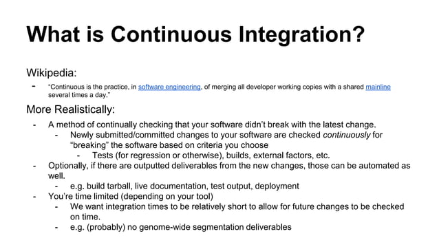 Continuous integration with Drone.IO Continuous integration with Drone.IO