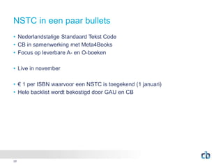 NSTC en betrokkenen thesaurus | PPT