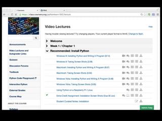 Tsugi Workshop @ Notre Dame | PPT