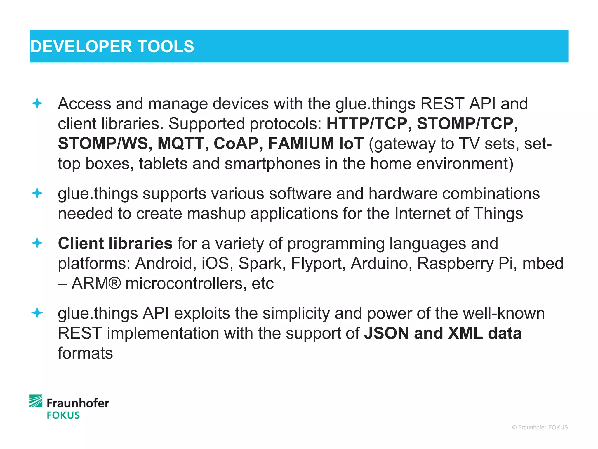 glue.things – a Mashup Platform for wiring the Internet of Things with ...