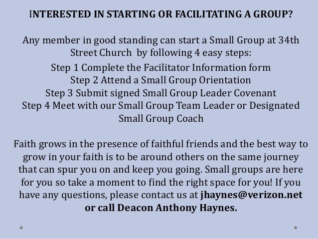 Announcements and Opening Prayer October 19, 2014