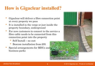 Matthew Hare - Gigaclear - FTTP for Rural Britain | PPTX