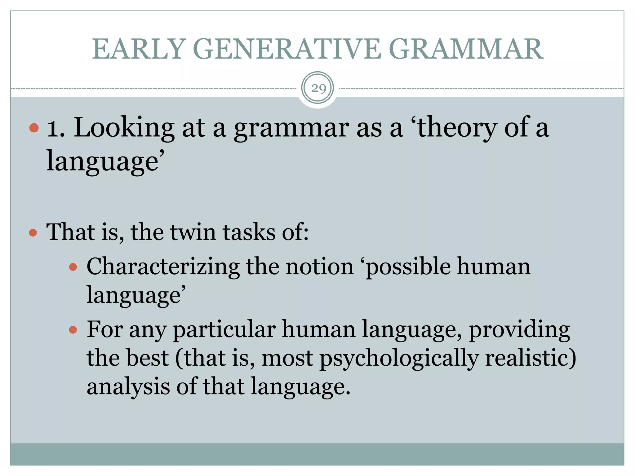 The Chomskyan Revolution - Prof. Fredreck J. Newmeyer | PPTX | Science