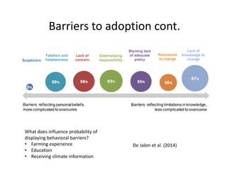 Climate change and smallholder households across multiple dimensions ...