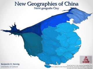 New Geographies of China | PPT | Geography | Science