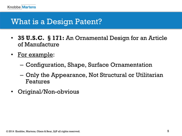Design Patents | PDF