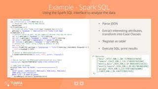 Clickstream & Social Media Analysis using Apache Spark | PPT