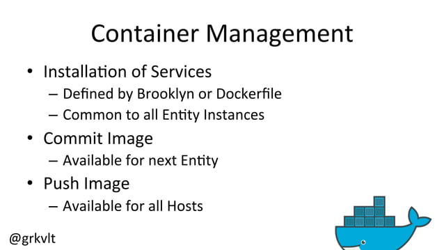 Clocker - The Docker Cloud Maker | PPT
