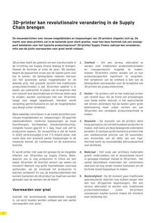 3D Printer Revolutionizes Supply Chains | PDF