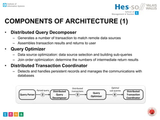 MUSYOP: Towards a Query Optimization for Heterogeneous Distributed ...