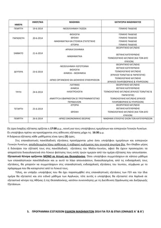 Μηχανογραφικό 2014 | PDF