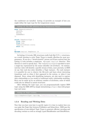 The Data Distribution Service Tutorial | PDF