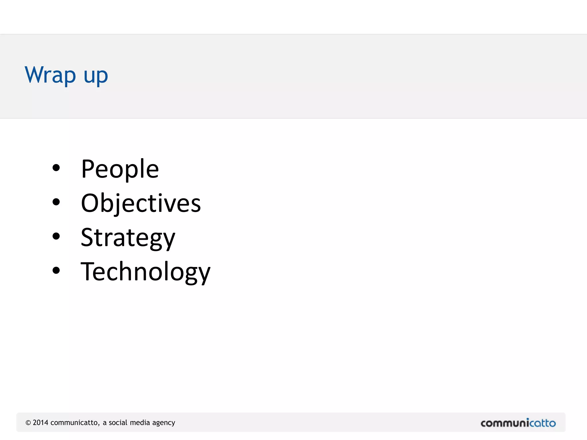 Forrester POST Model - Corporate Social Media Strategy | PPTX