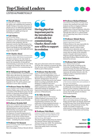 2014.10.hsj.clinical leaders-2014-1 | PDF