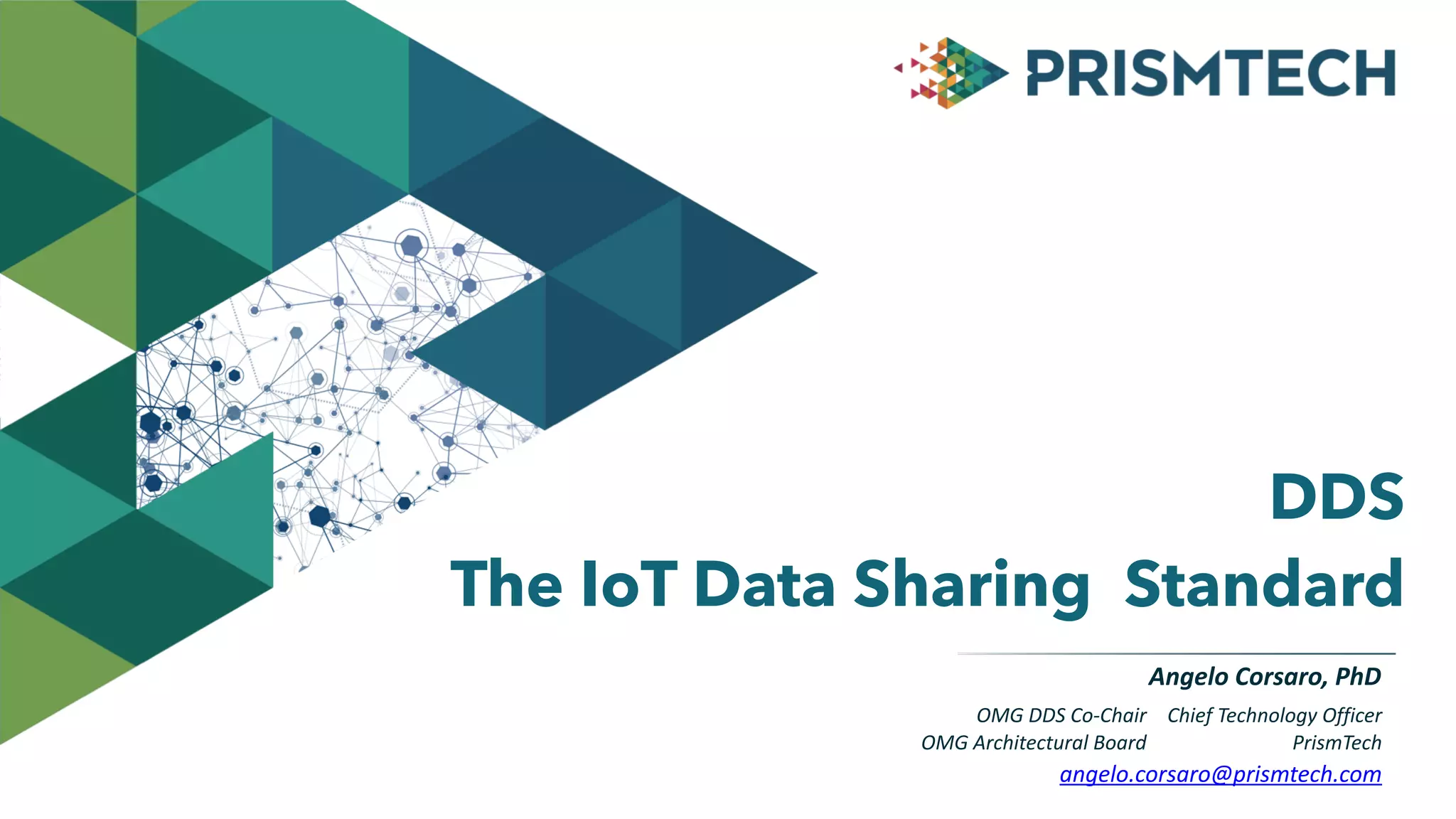 DDS: The IoT Data Sharing Standard | PDF