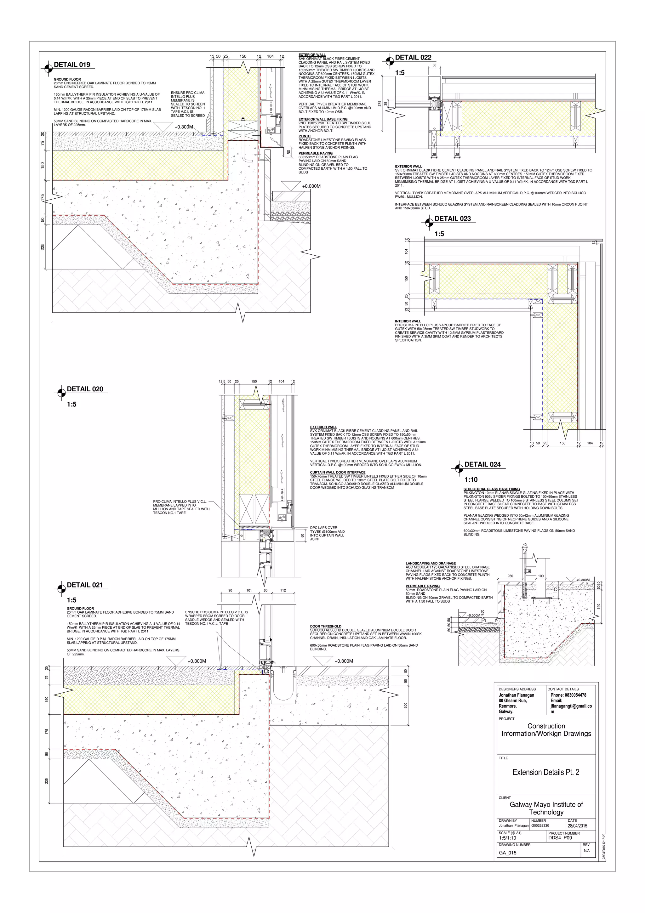 Centre for the Creative Arts and Media (CCAM) | GMIT General Arrangment ...