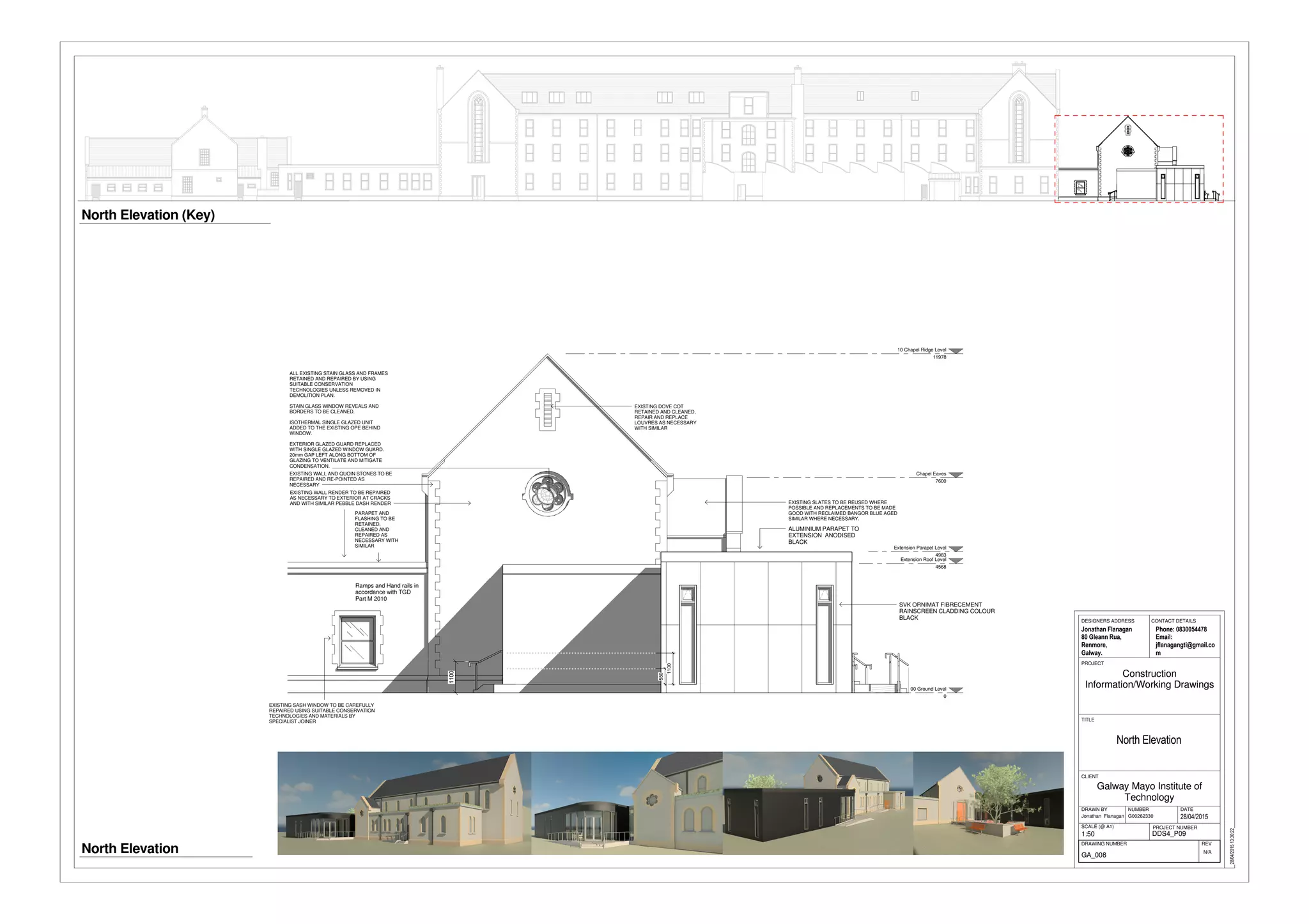 Centre for the Creative Arts and Media (CCAM) | GMIT General Arrangment ...