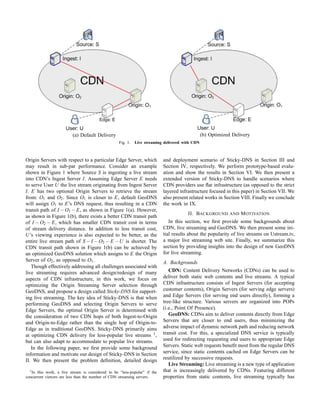 Optimized Selection of Streaming Servers with GeoDNS for CDN Delivered ...