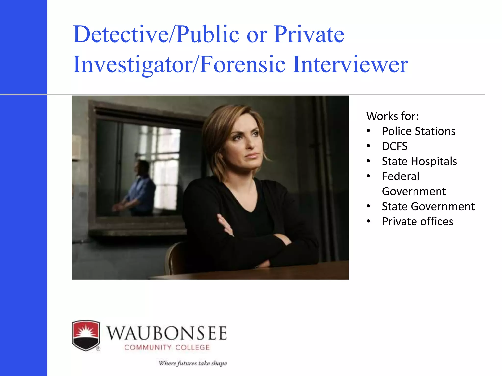Careers in Criminal Justice Powerpoint | PPTX
