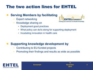 EHTEL 2014 in a nutshell | PPT