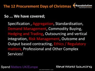 The Twelve Procurement Days of Christmas | PPT