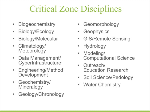 AHM 2014: Integrated Data Management System for Critical Zone ...