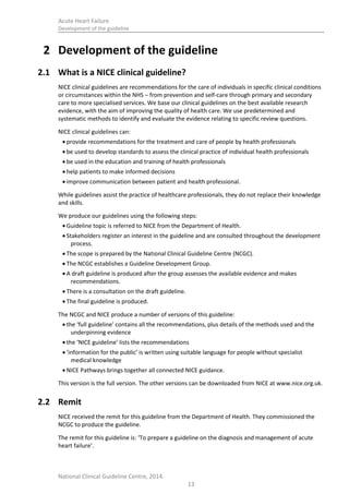 Acute heart failure: diagnosing and managing acute heart failure in ...