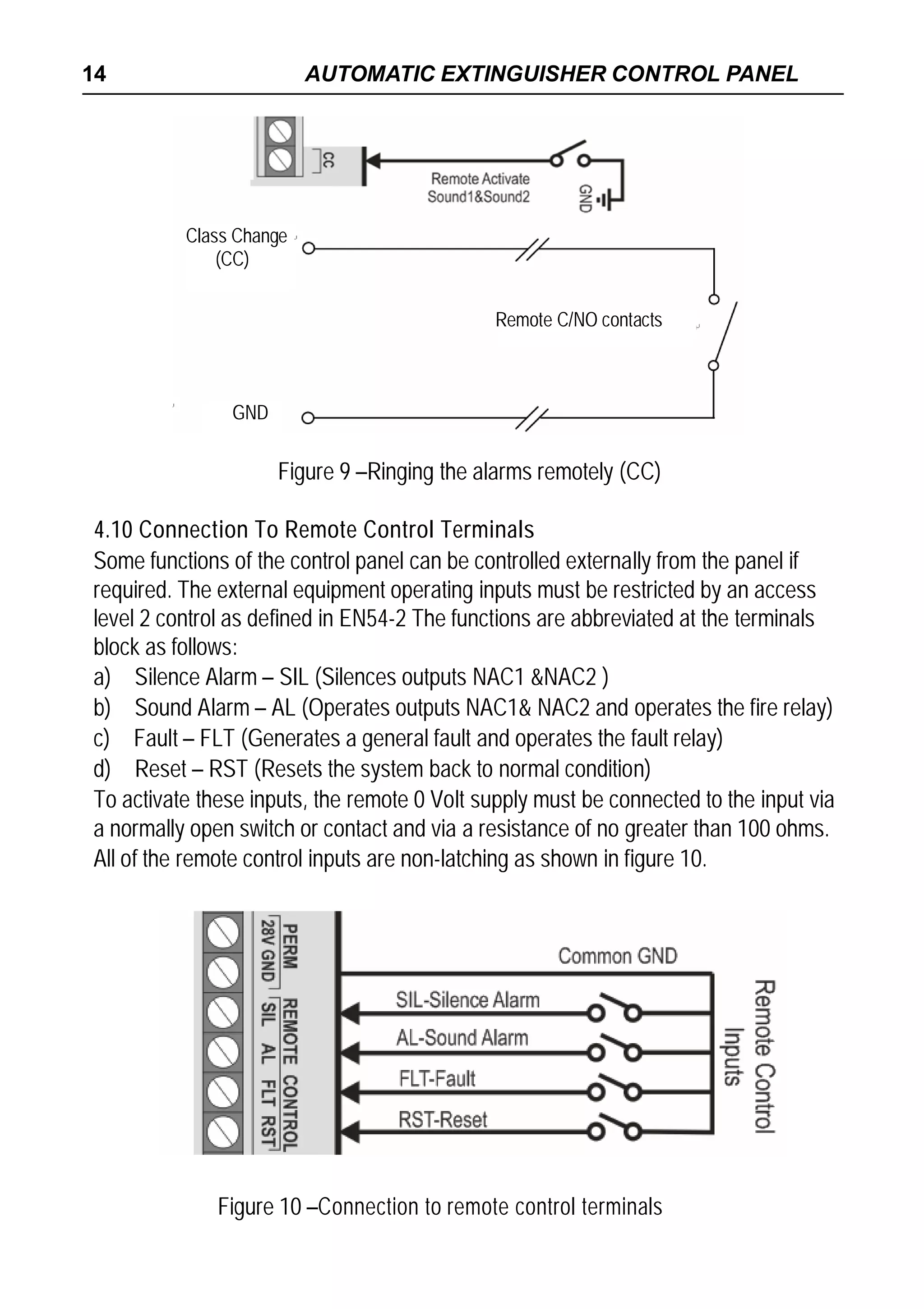 Fire Extinguisher 4 zone conventional fire control panel manual | PDF