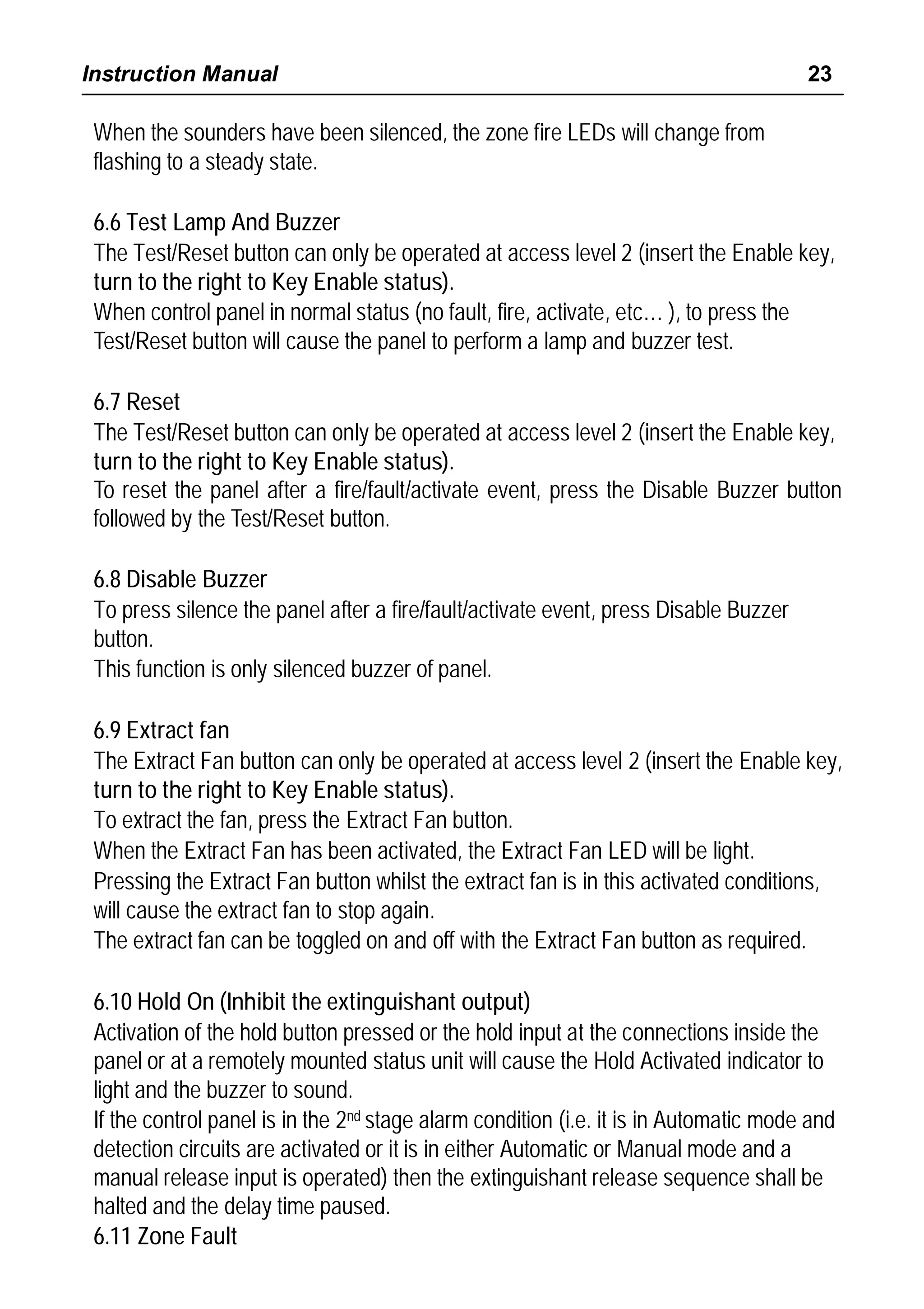 Fire Extinguisher 4 zone conventional fire control panel manual | PDF