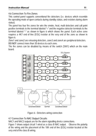 Fire Extinguisher 4 zone conventional fire control panel manual | PDF