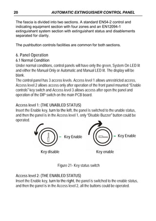Fire Extinguisher 4 zone conventional fire control panel manual | PDF