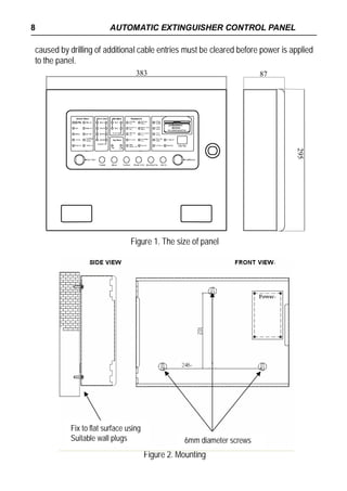 Fire Extinguisher 4 zone conventional fire control panel manual | PDF