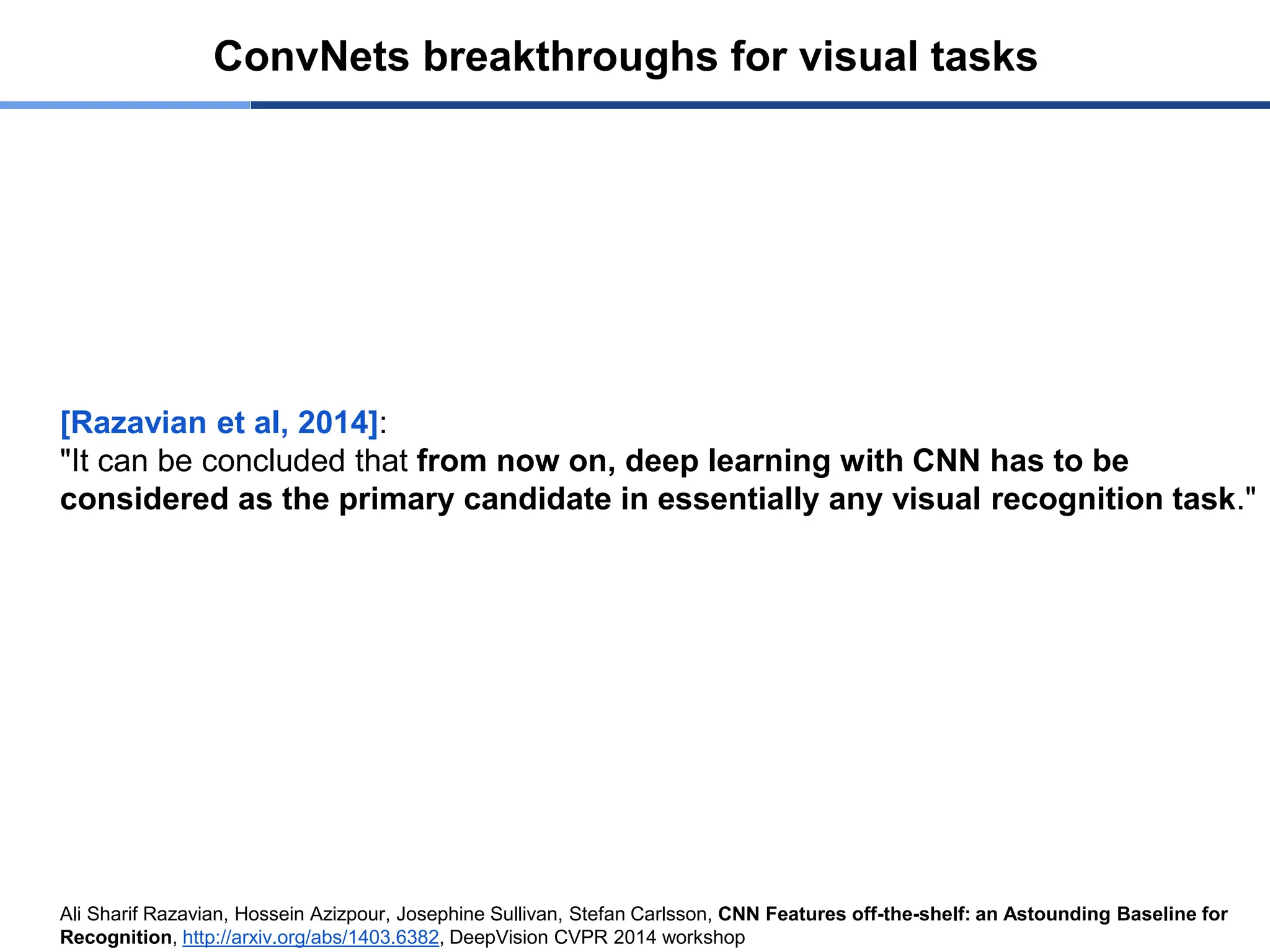 2014 Cvpr Tutorial On Deep Learning For Vision Object Detection Pptx