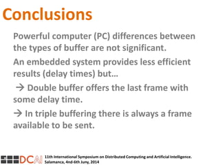 Performance and results of the triple buffering built-in in a Raspberry ...