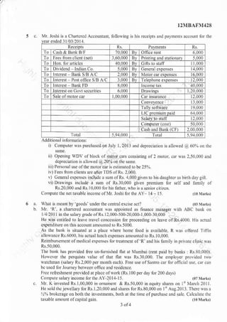 4th Semester MBA (December-2014) Question Papers | PDF