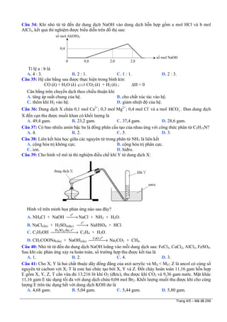Đề thi đại học 2014 môn Hóa Học khối A | PDF
