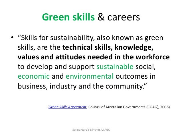 "U-learning to Start Early Green Skills for Future Green Careers" by
