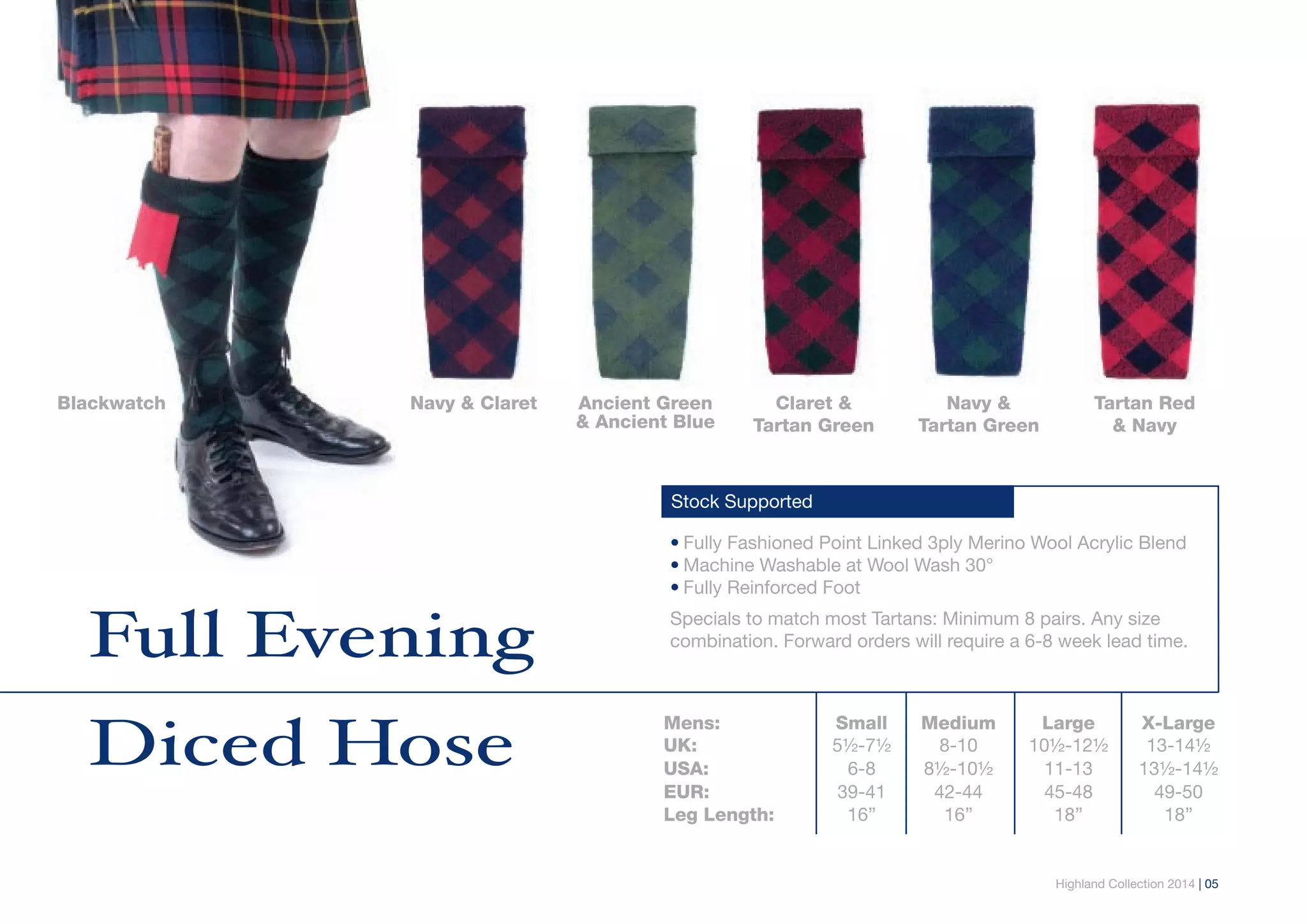 House of Cheviot - Kilt socks 2014 | PDF