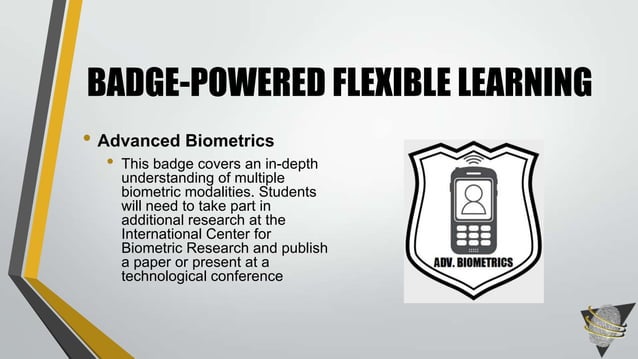 Biometric Course Overview - Purdue ICBR | PPT