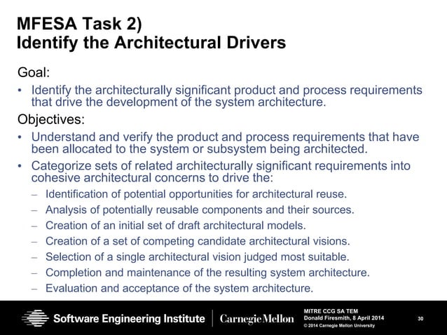 Method Framework for Engineering System Architectures - 2014 | PDF