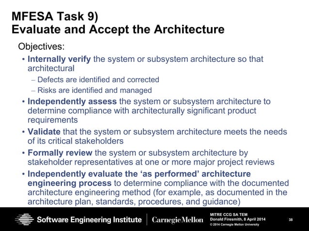 Method Framework for Engineering System Architectures - 2014 | PDF