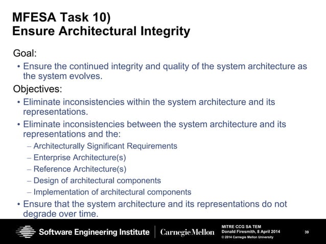 Method Framework for Engineering System Architectures - 2014 | PDF