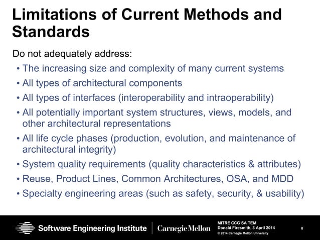 Method Framework for Engineering System Architectures - 2014 | PDF