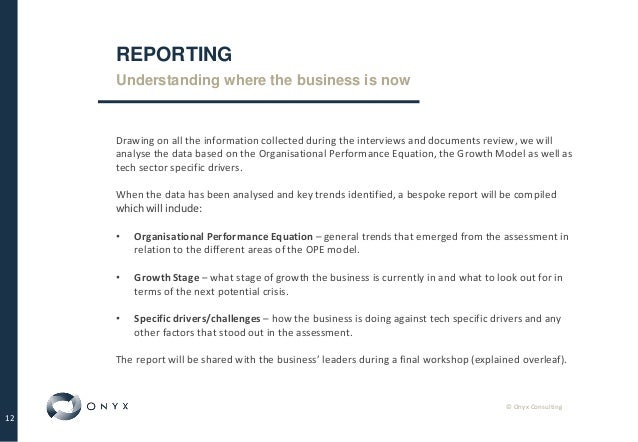 Onyx Boost Programme overview