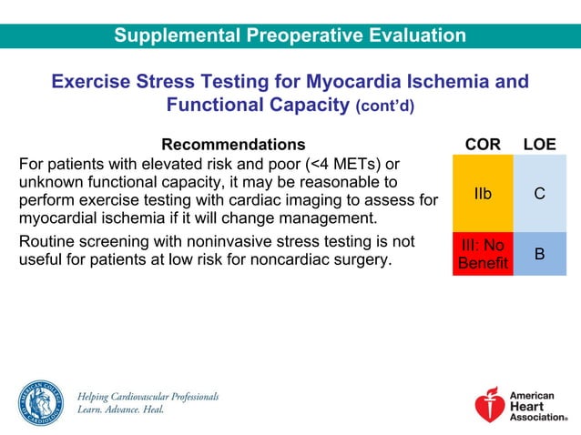 Perioperative Cardiovascular Risk assessment | PPT | Heart and ...