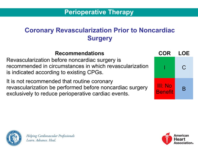 Perioperative Cardiovascular Risk assessment | PPT