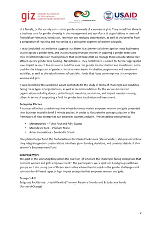 Womens Empowerment Workshop Report | PDF