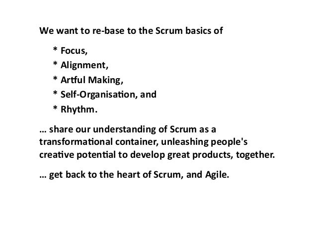 The Soul of Scrum