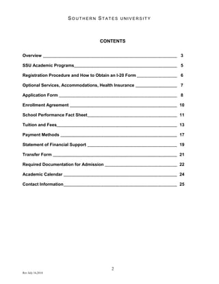 Southern State University 2014 student-guide-degree-program | PDF