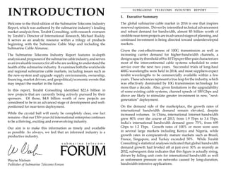 2014 submarine-cable-market-industry-report | PDF